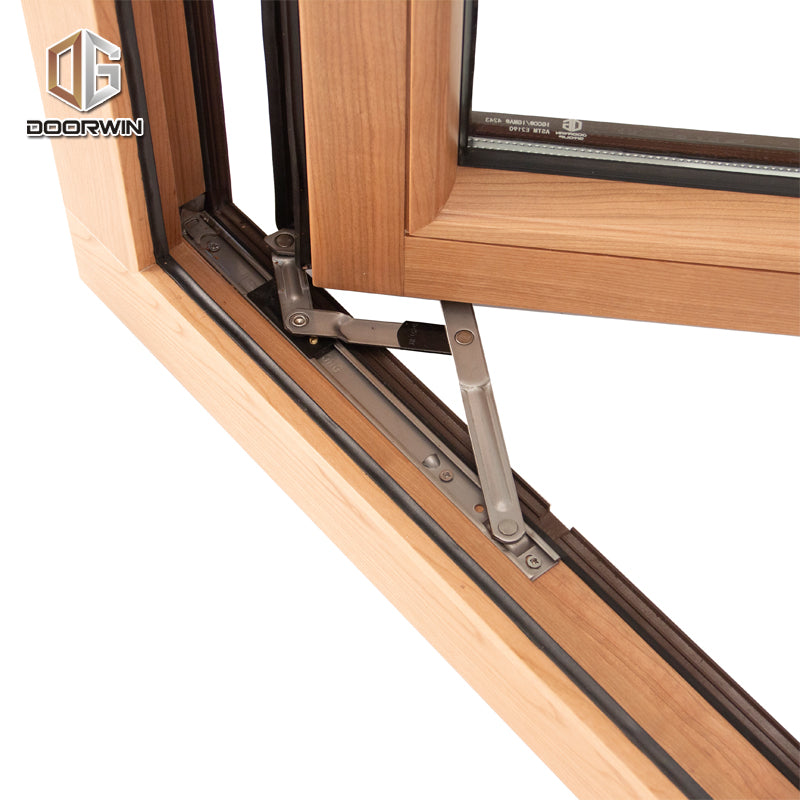 Aluminium wood grain window design thermal breakby Doorwin – Doorwin ...