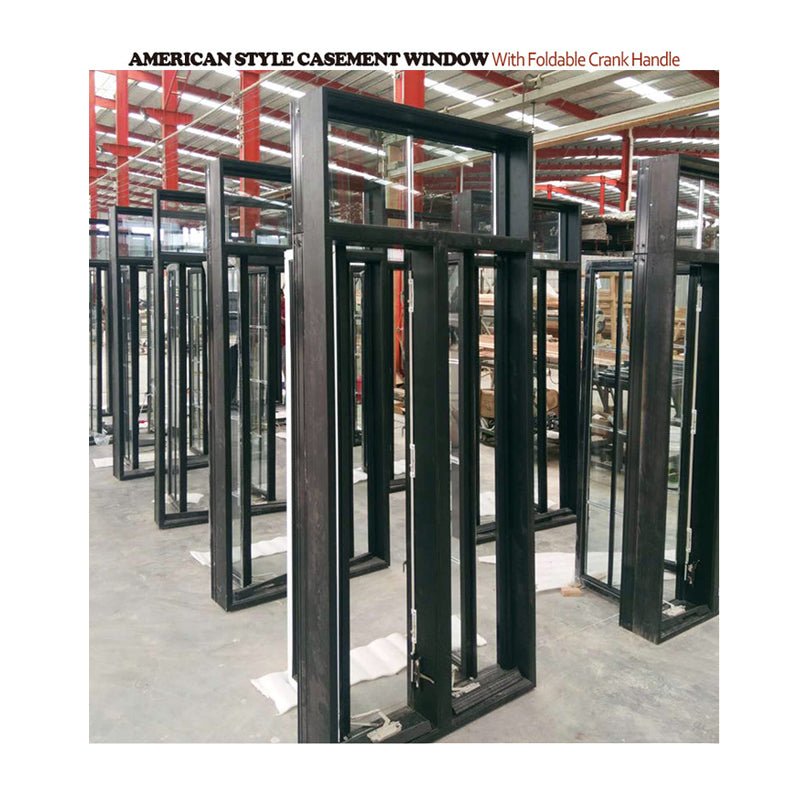 China factory supplied top quality large fixed pane windows gothic arc ...