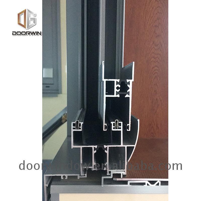 Factory direct price double glass sliding window – Doorwin Windows Inc
