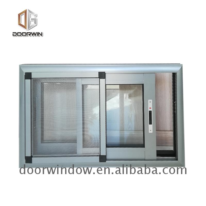 Factory direct price double glass sliding window – Doorwin Windows Inc