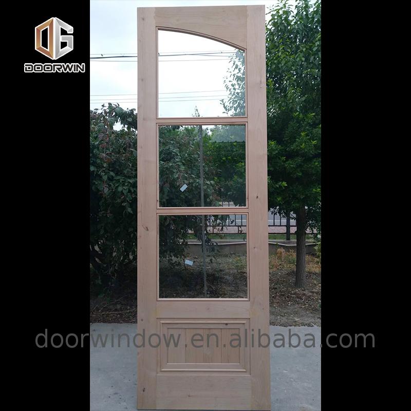 Original factory solid hardwood interior doors glass core soundproof ...