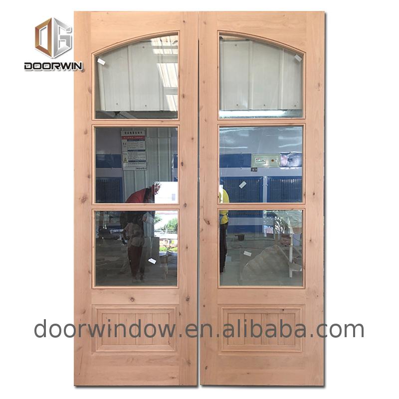 Original factory solid hardwood interior doors glass core soundproof ...