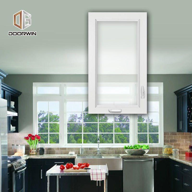 white aluminum crank open window – Doorwin Windows Inc